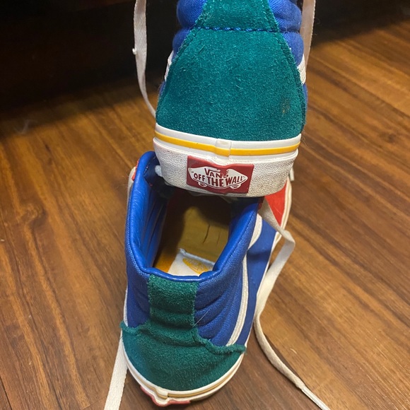 Vans | Shoes | High Top Colorful Vans | Poshmark